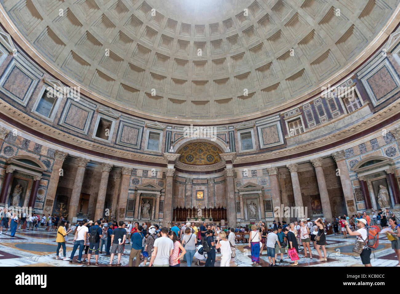 Inside the pantheon hi-res stock photography and images - Alamy