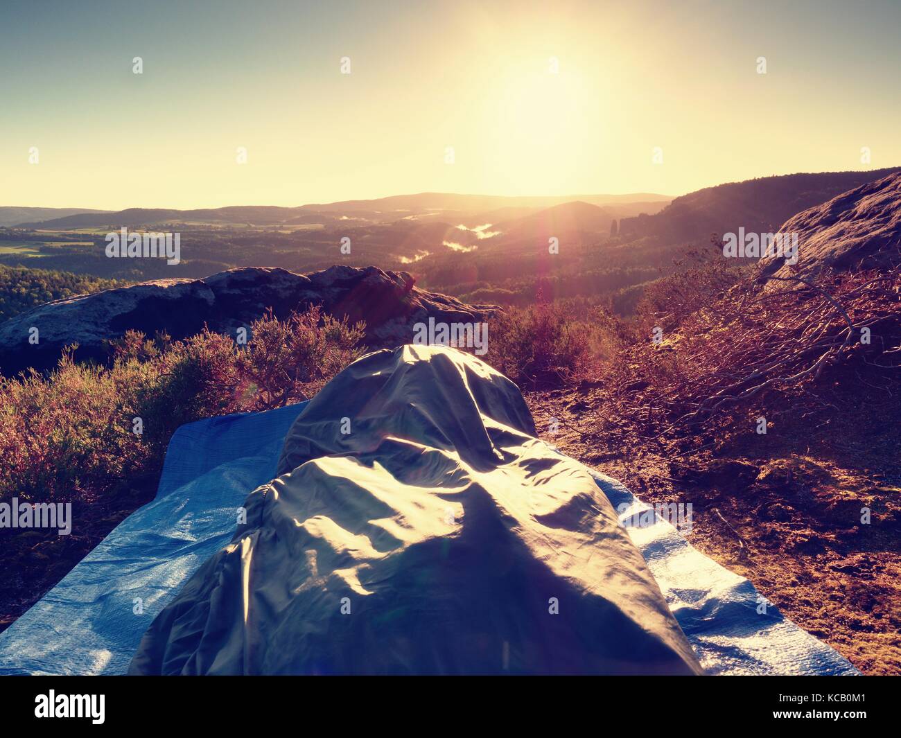 Climbing over ledge hi-res stock photography and images - Alamy