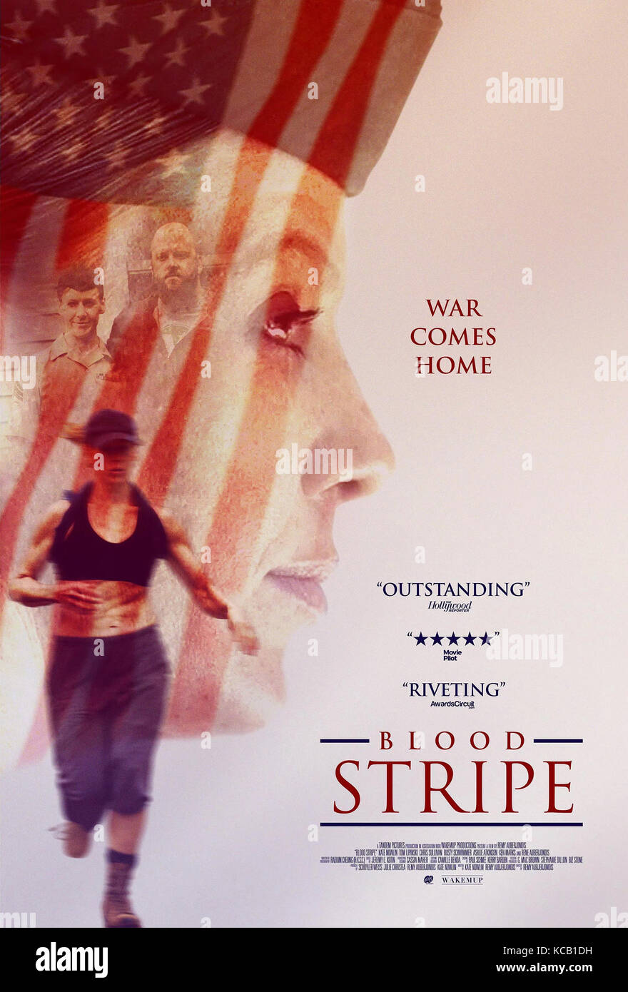 BLOOD STRIPE, US poster, right: Kate Nowlin, 2016. ©Tandem Pictures ...