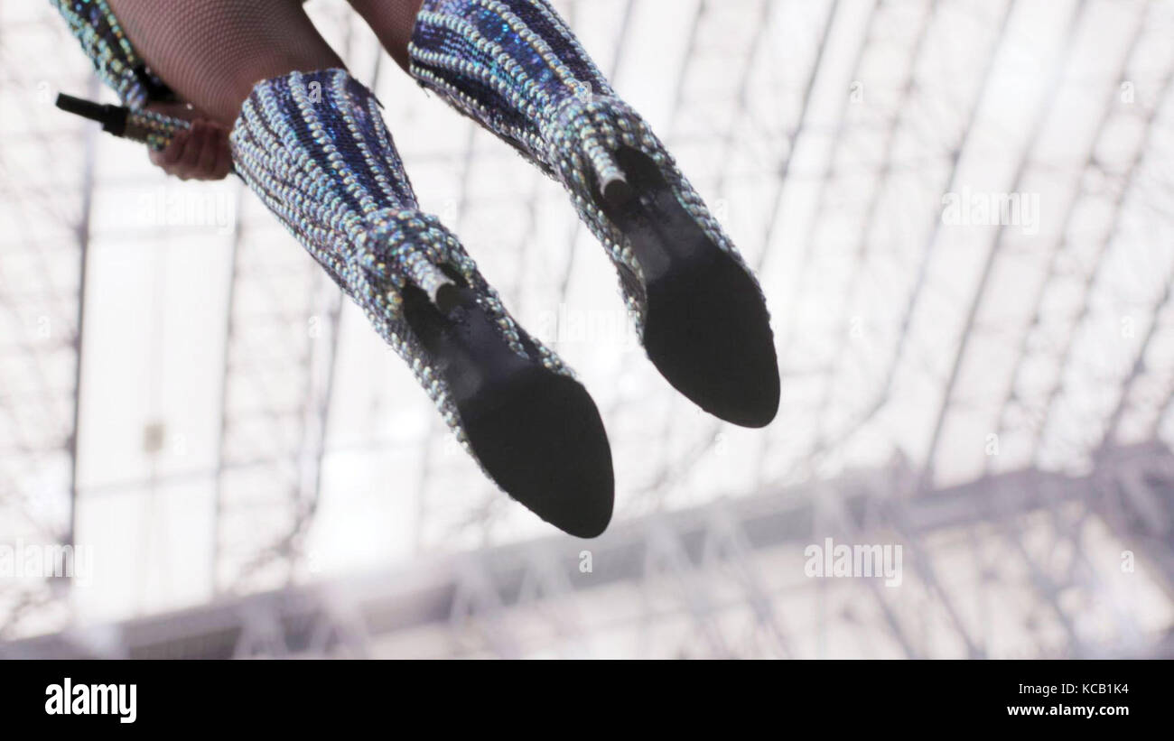 GAGA: FIVE FOOT TWO, Lady Gaga's boots, 2017. © Netflix /Courtesy ...