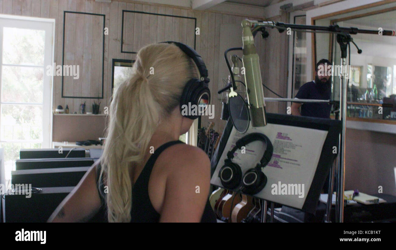 GAGA: FIVE FOOT TWO, Lady Gaga (left), 2017. © Netflix /Courtesy ...