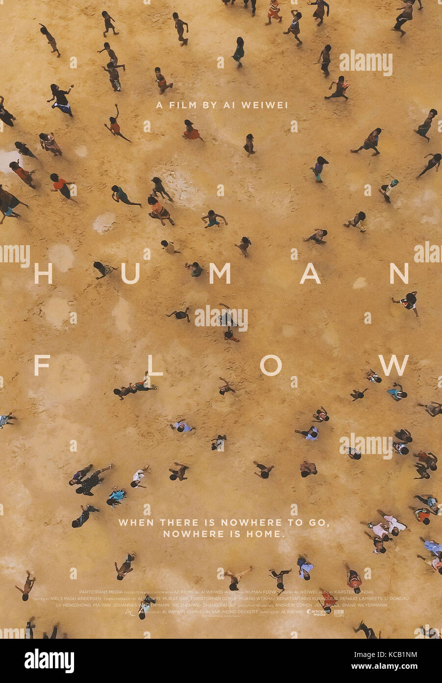 HUMAN FLOW, Canadian poster, 2017. ©Amazon/courtesy Everett Collection ...