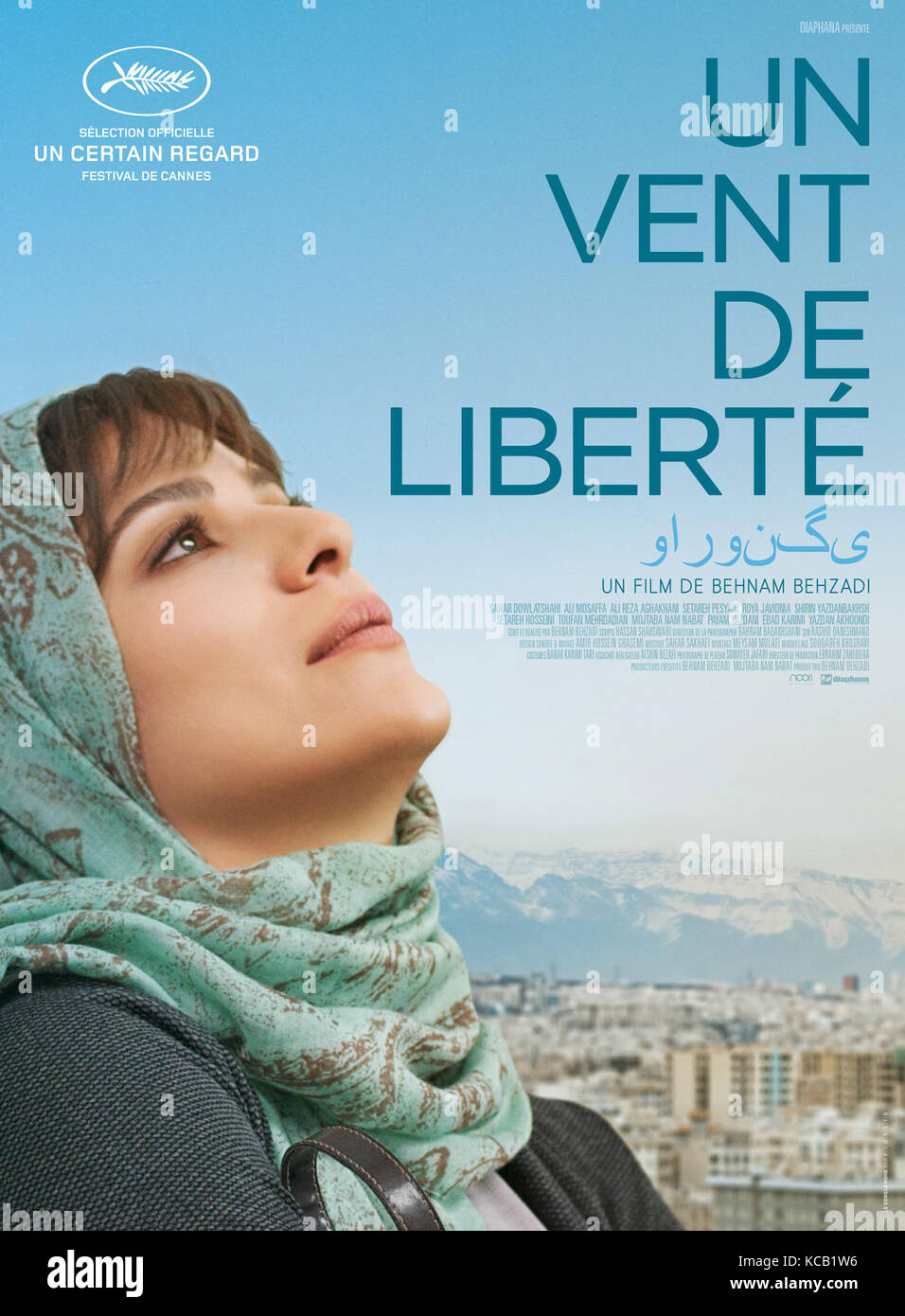 INVERSION, (aka VAROONEGI), French poster, Sahar Dolatshahi, 2016 ...