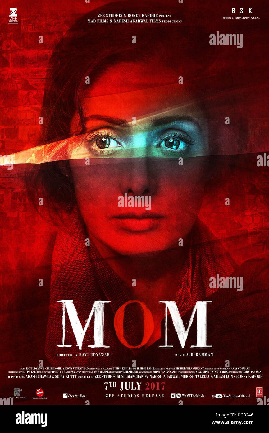 MOM, Indian poster, Sridevi, 2017. ©Zee Studios/courtesy Everett ...