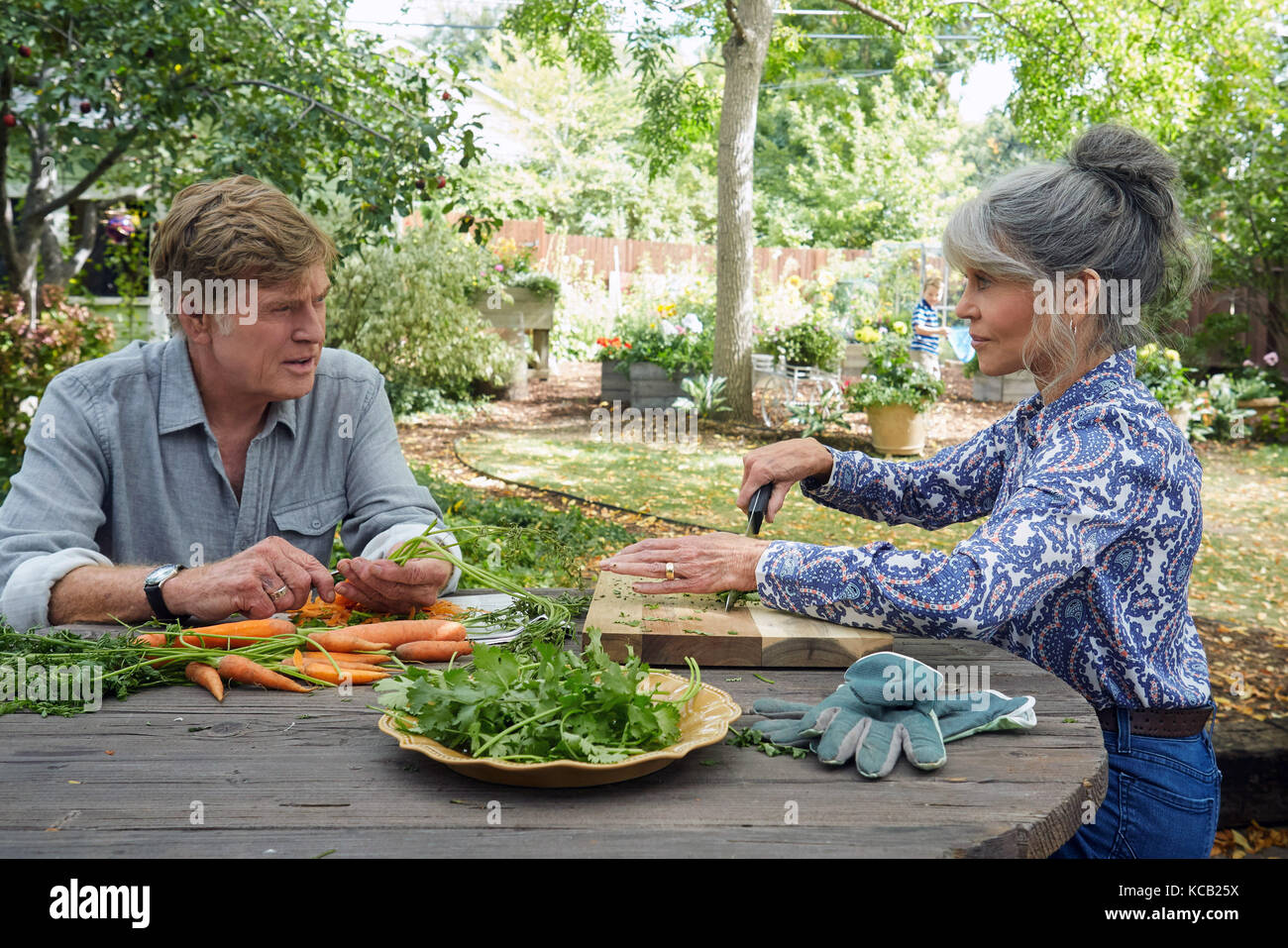 OUR SOULS AT NIGHT, from left, Robert Redford, Jane Fonda, 2017. ph ...