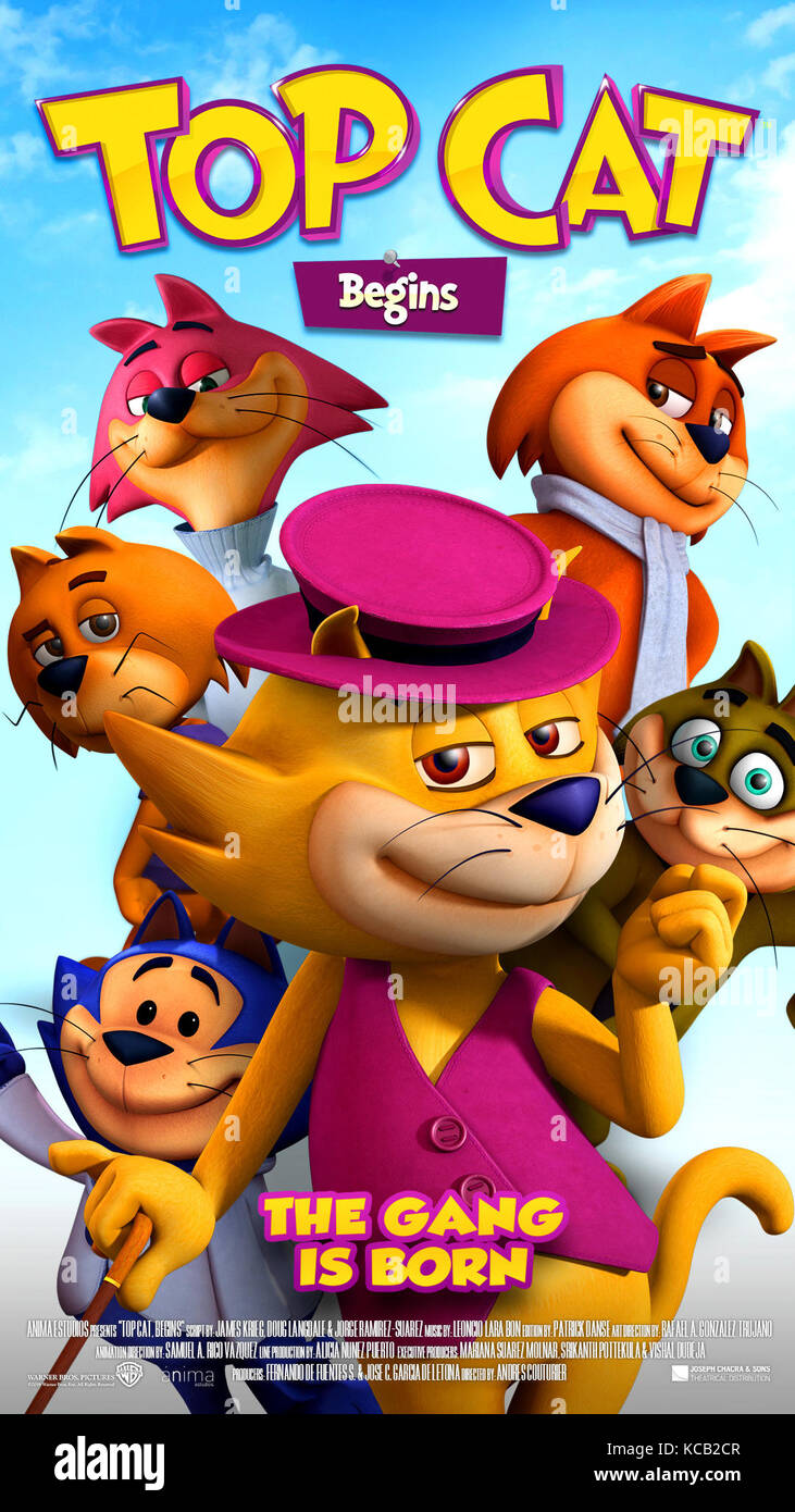 TOP CAT BEGINS, (aka DON GATO: EL INICIO DE LA PANDILLA), Lebanese ...
