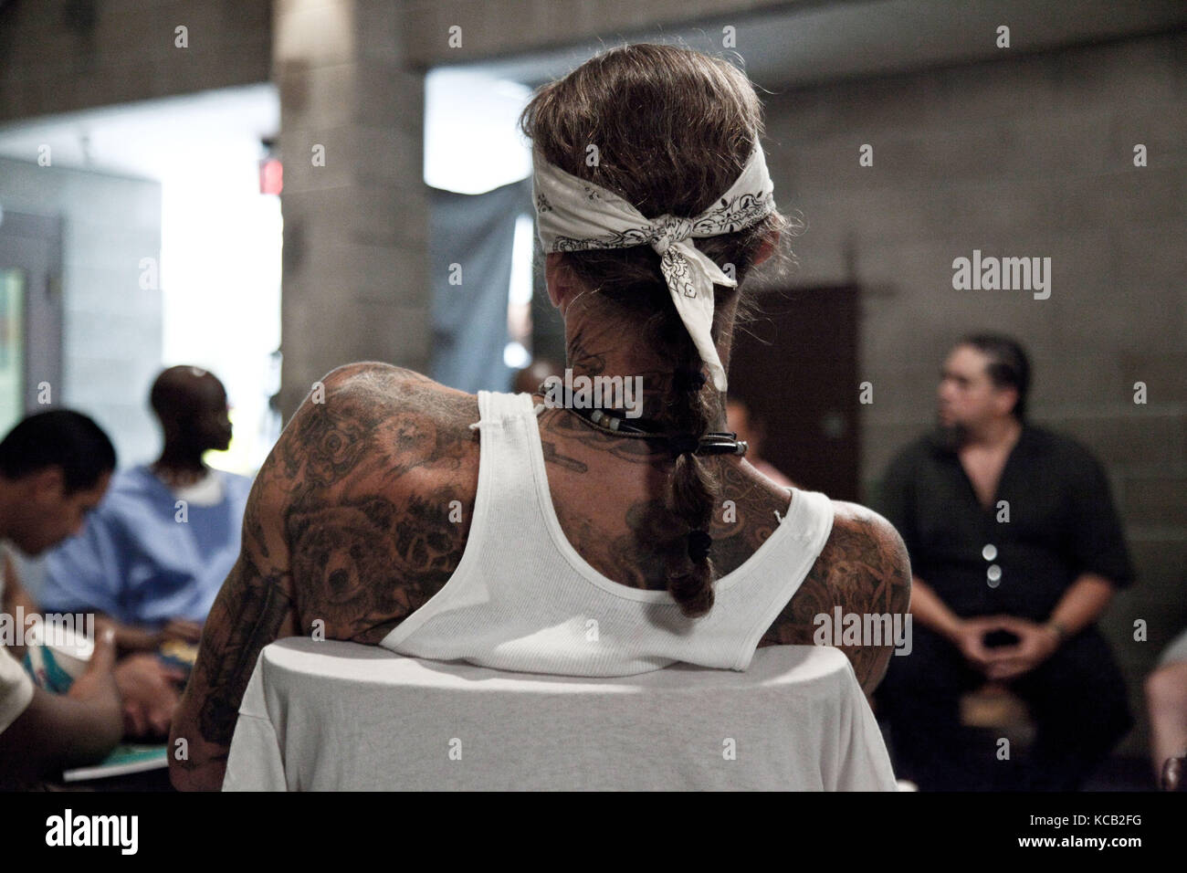 THE WORK, Manny, Vegas, Rick, Aaron, 2017. ph: Joe Wigdahl/© First Look ...