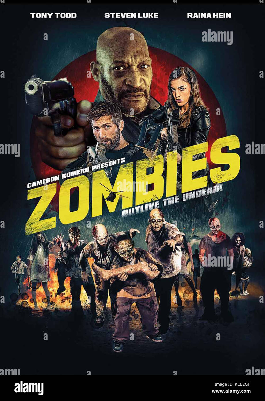 ZOMBIES, poster, from left: Steven Luke, Tony Todd, Raina Hein, 2017 ...