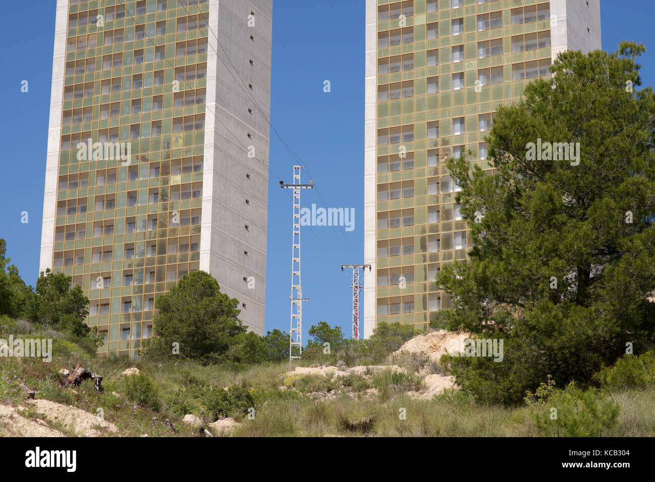 The Intempo skyscraper at Benidorm, Alicante, Spain Stock Photo - Alamy