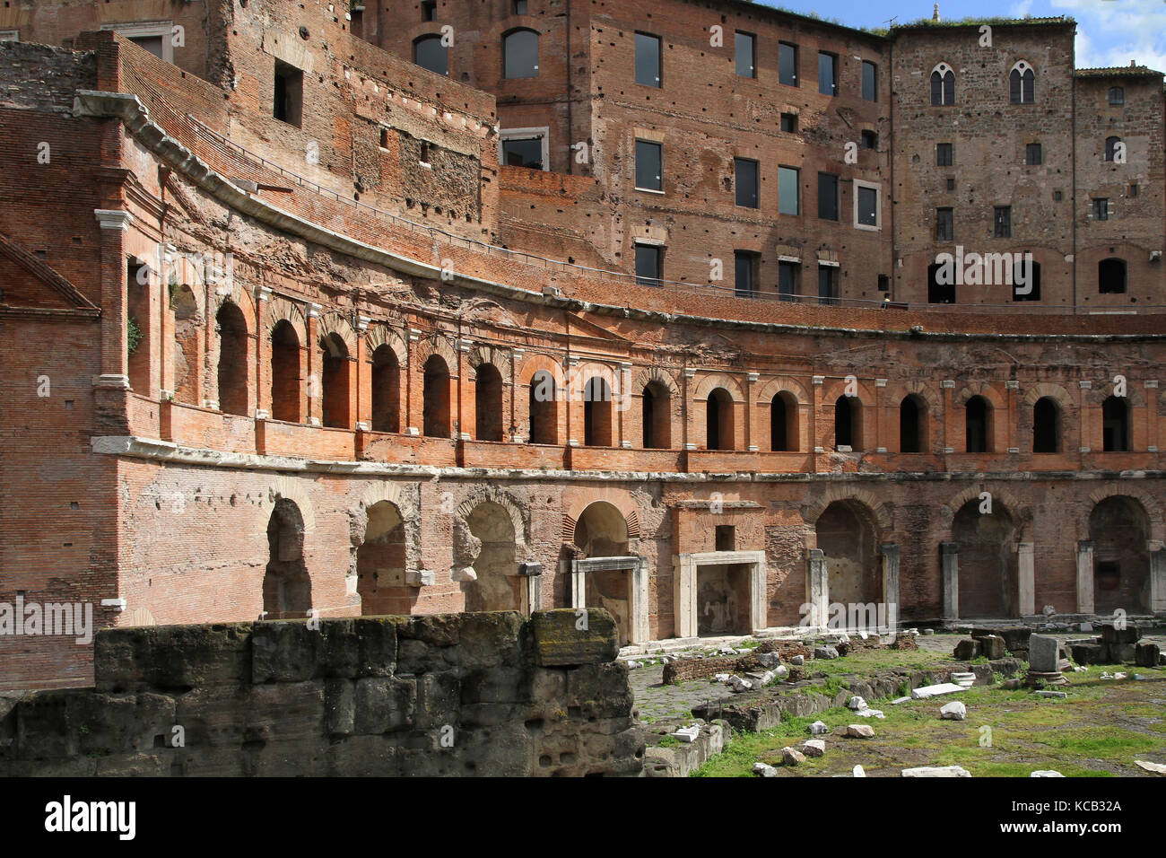 Trajan's Forum (Latin: Forum Traiani) is an ancient structure in Rome ...