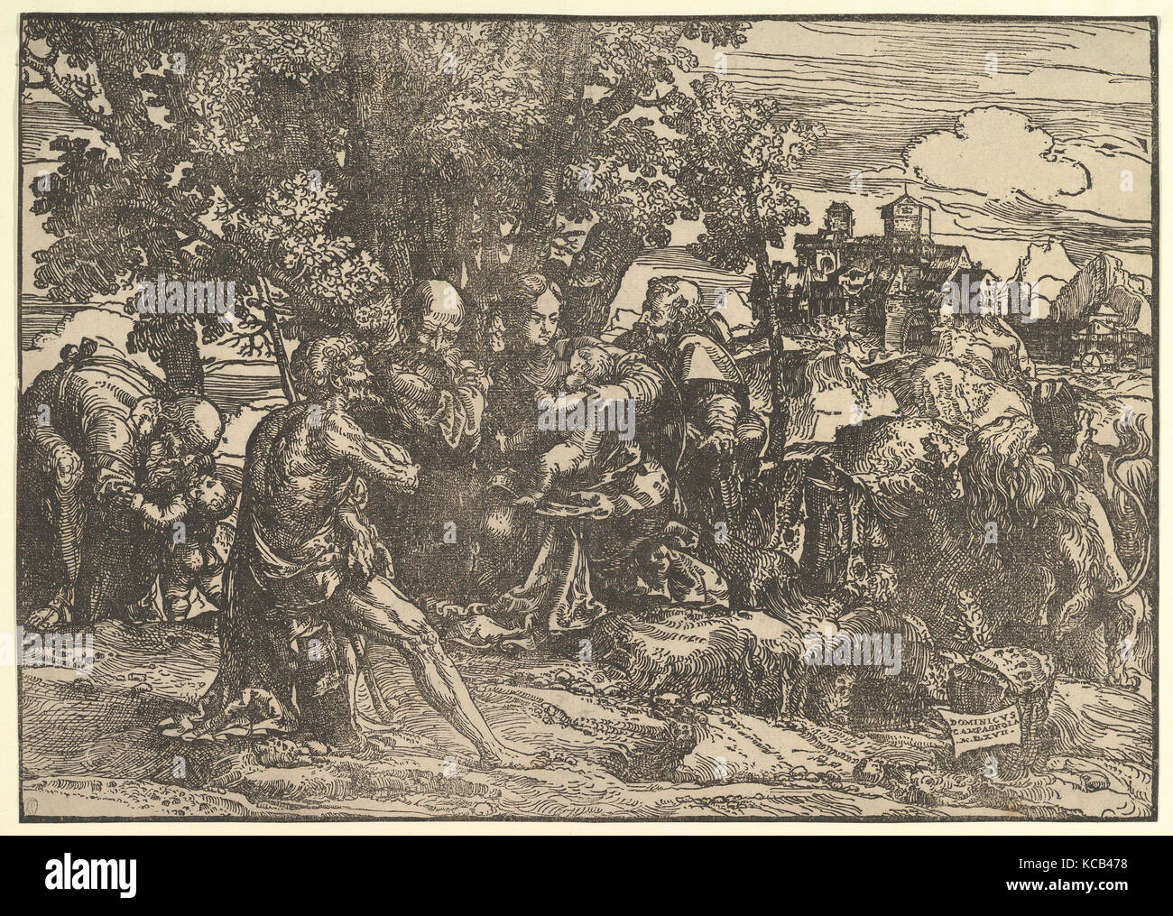 Mary seated beneath trees hi-res stock photography and images - Alamy