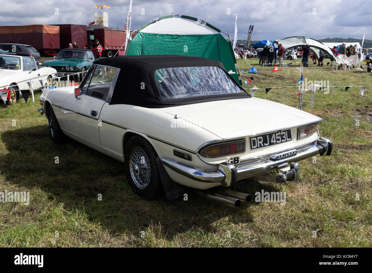Triumph Stag Rear View High Resolution Stock Photography and Images - Alamy