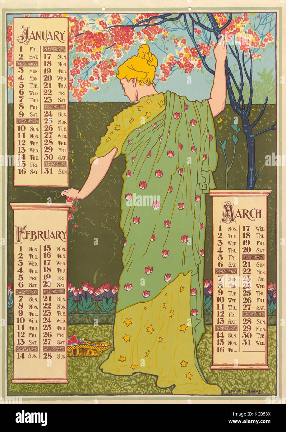 Louis John Rhead High Resolution Stock Photography and Images - Alamy