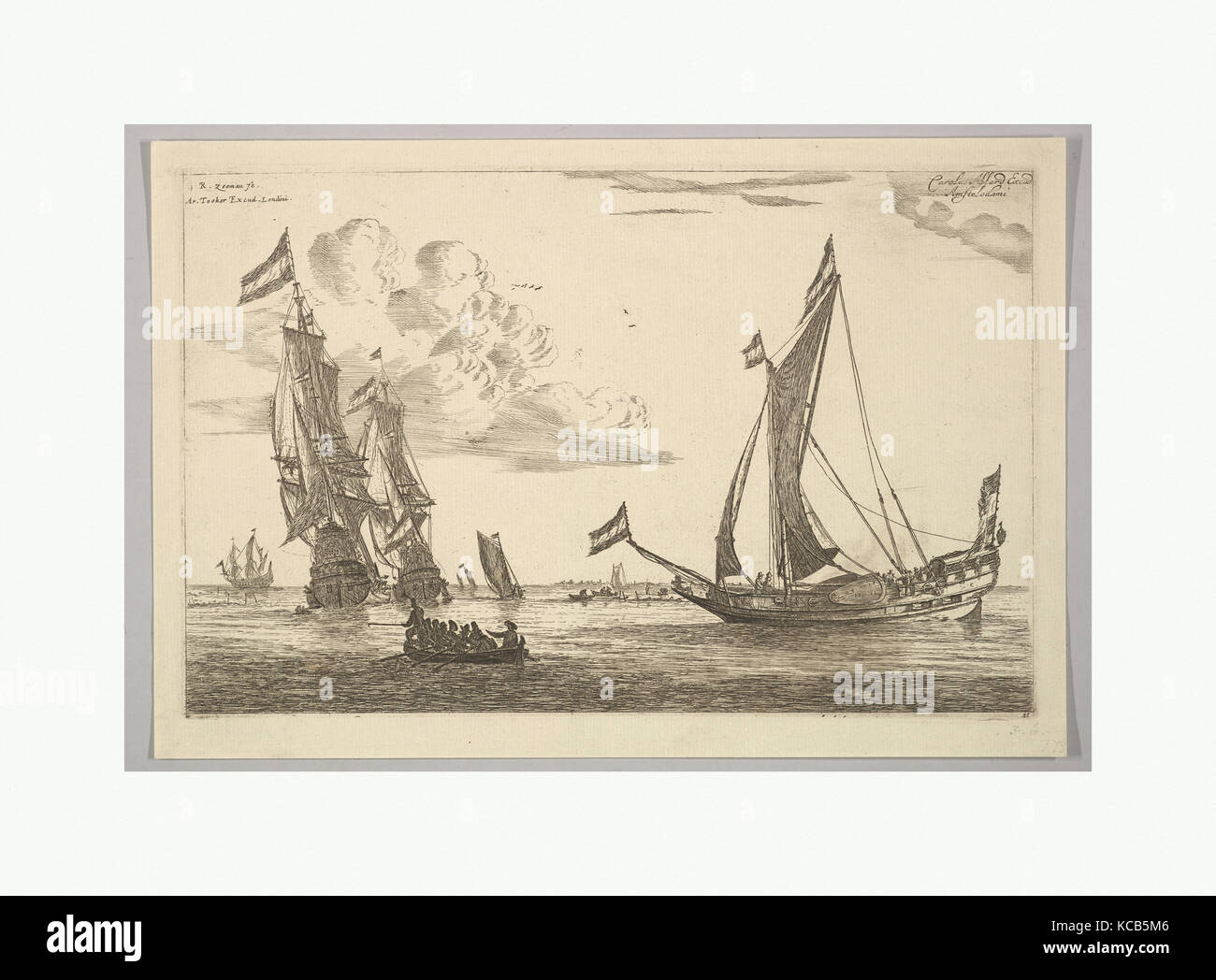 Sloop 17th century hi-res stock photography and images - Alamy