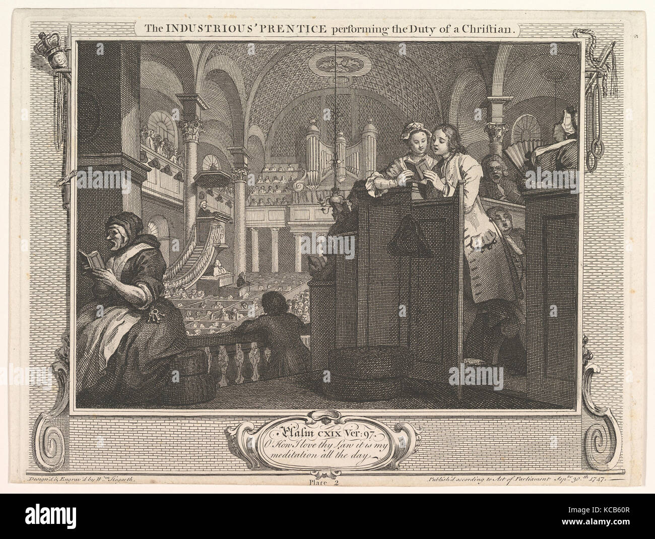 The Industrious 'Prentice Performing the Duty of a Christian (Industry ...