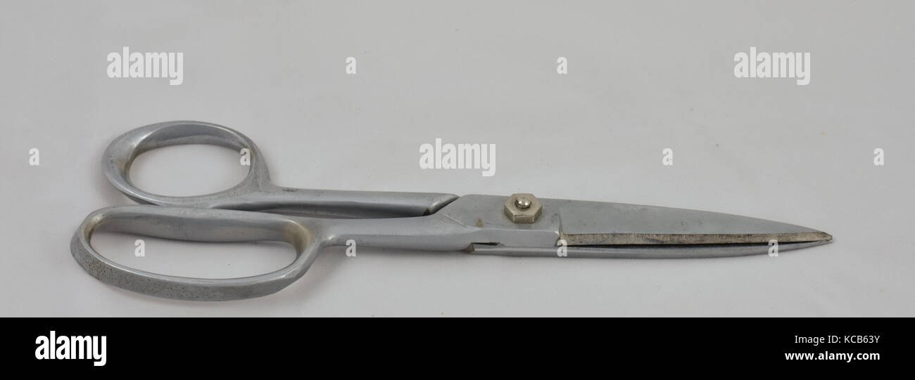 Pointed Metal scissors or shears on white background Stock Photo - Alamy