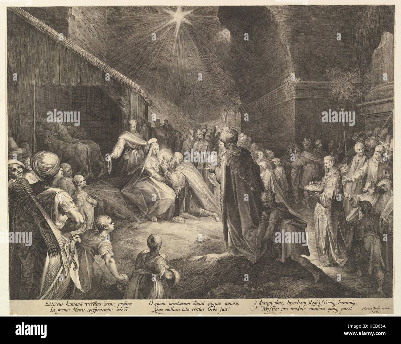 The Adoration of the Magi, ca. 1625, Engraving; fourth state of four ...