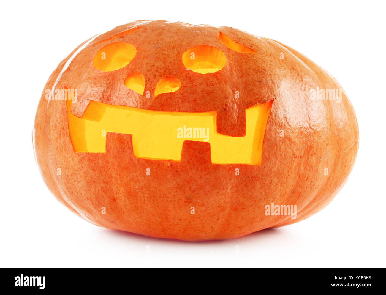 Halloween Jack O' Lantern pumpkins Stock Photo - Alamy
