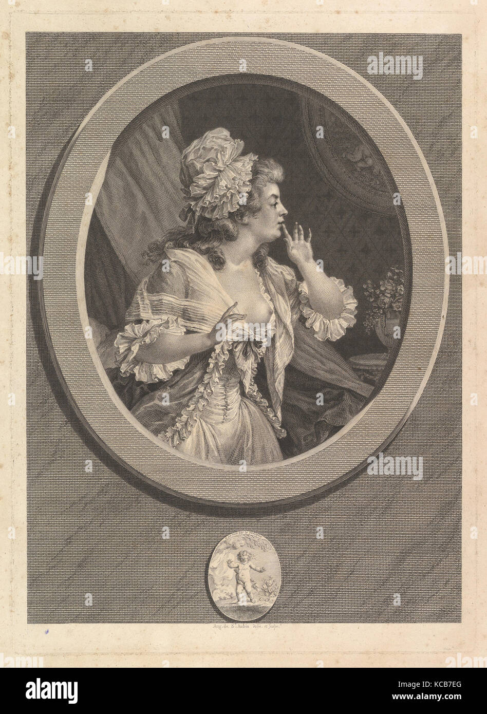 Au Moins Soyez Discret (At Least Be Discreet), Augustin de Saint-Aubin ...