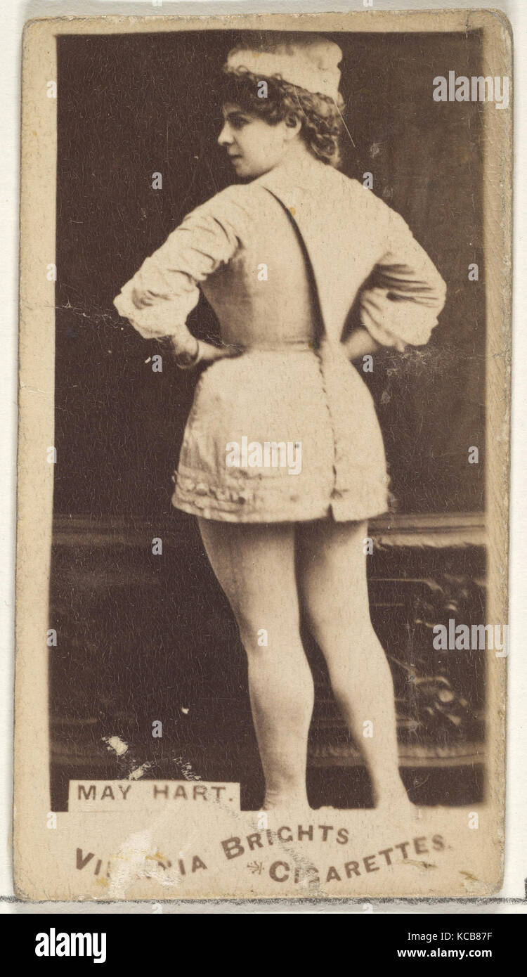 May Hart, from the Actors and Actresses series (N45, Type 1) for ...
