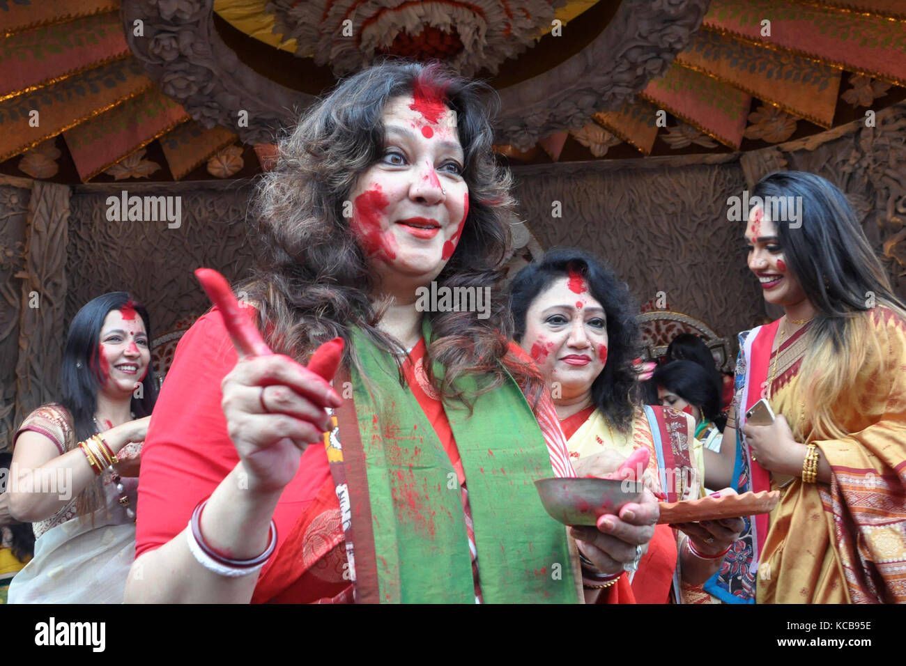 Kolkata, India. 03rd Oct, 2017. Bengali Actress and Trinamool Congress ...