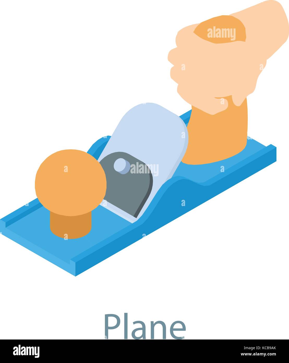Plane tool icon, isometric 3d style Stock Vector Image & Art - Alamy