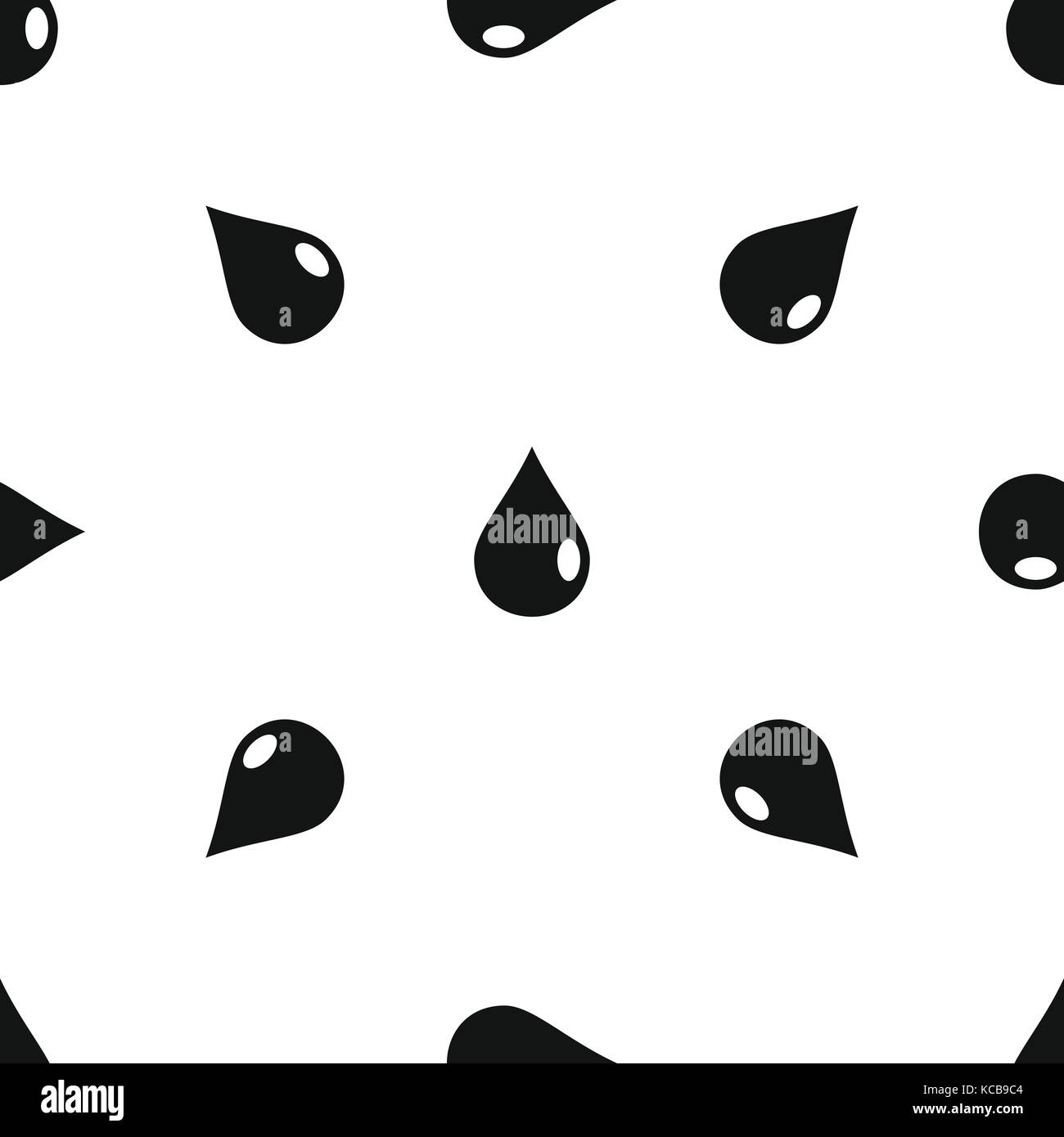 Drop pattern seamless black Stock Vector Image & Art - Alamy
