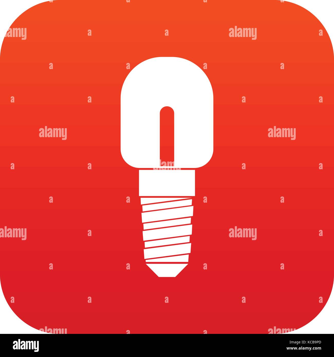 Light bulb filament red Stock Vector Images - Alamy