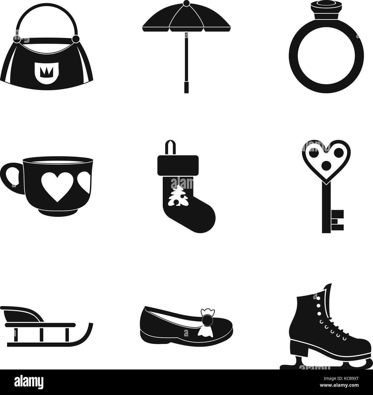 Conviviality icons set, simple style Stock Vector Image & Art - Alamy