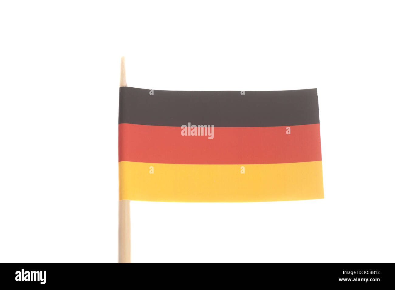Germany flag isolated on white background Stock Photo - Alamy