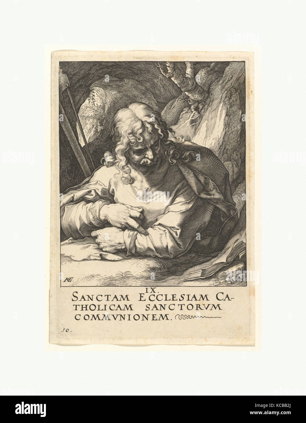 St. James the Less, from Christ, the Apostles and St. Paul with the ...