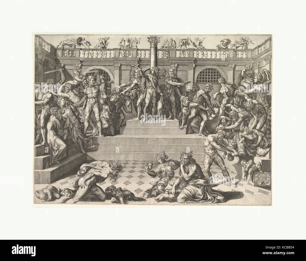 Massacre of the Innocents, After Baccio Bandinelli, n.d Stock Photo - Alamy
