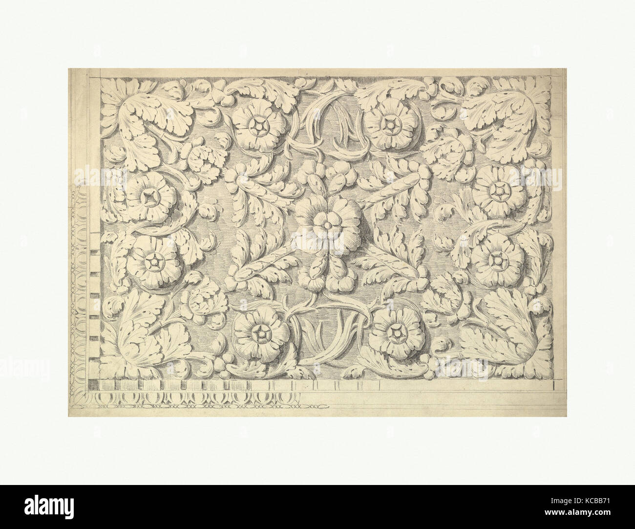 Plaque with Ornamentation, Attributed to Thomas Hardwick, 1776–79 Stock ...