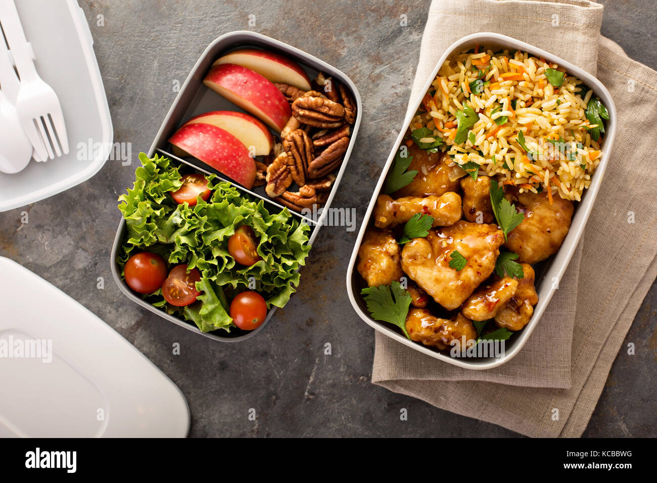 Bento boxes hi-res stock photography and images - Alamy