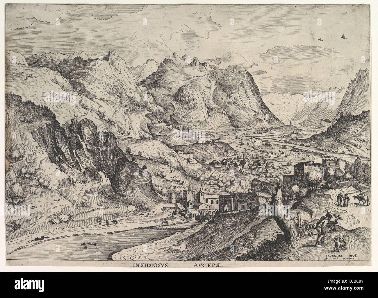 The Crafty Bird-Catcher (Insidiosus auceps) from The Large Landscapes ...