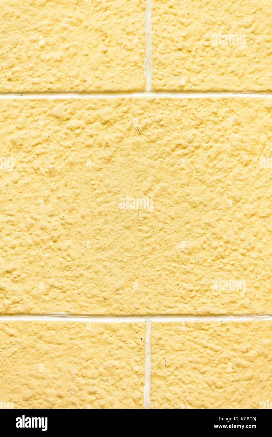 Wall texture painted yellow Stock Photo - Alamy