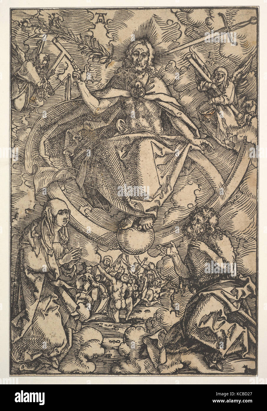The Last Judgment, 1505, Woodcut, Sheet: 10 15/16 × 7 1/2 in. (27.8 × ...