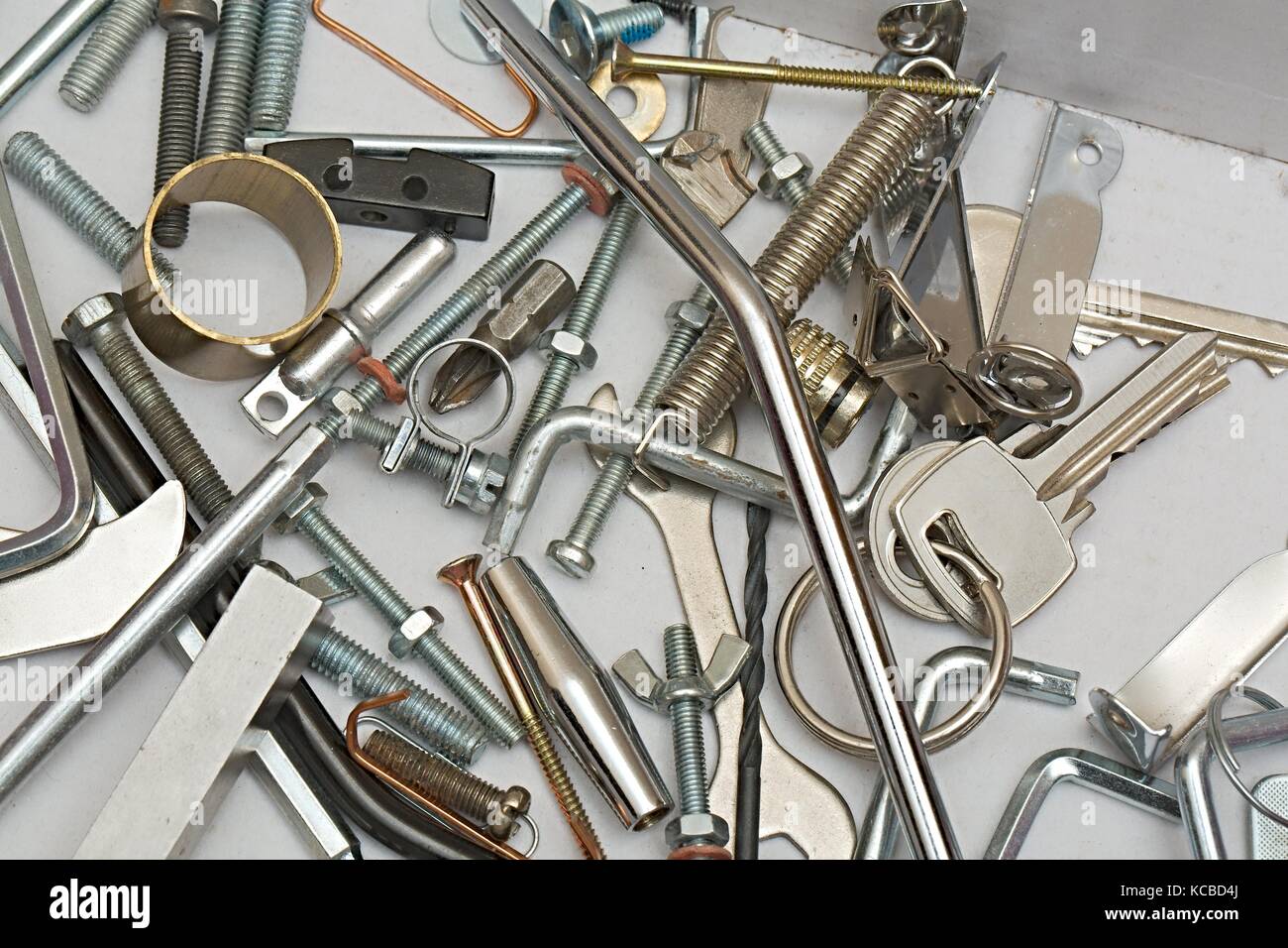 Shiny metal objects Stock Photo - Alamy