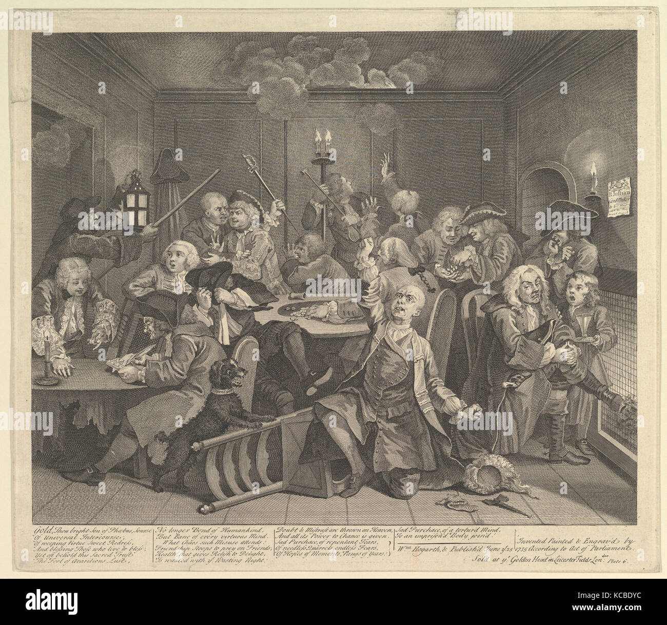 Hogarth rake plate hi-res stock photography and images - Alamy