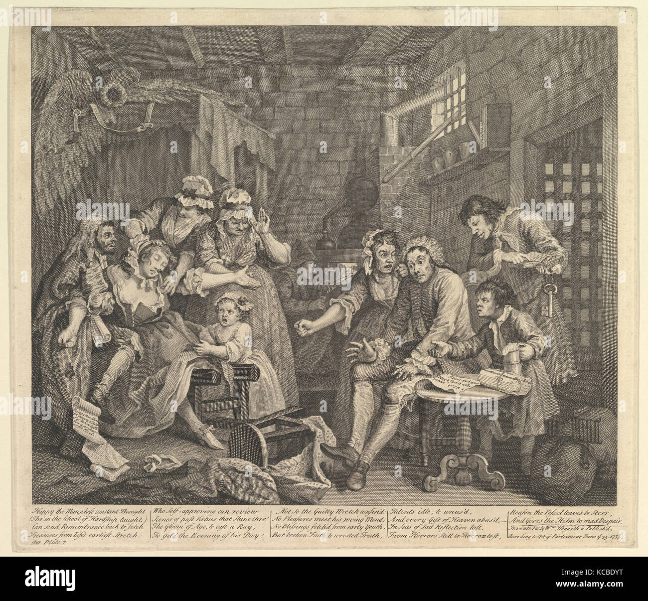 William hogarth rake hi-res stock photography and images - Alamy