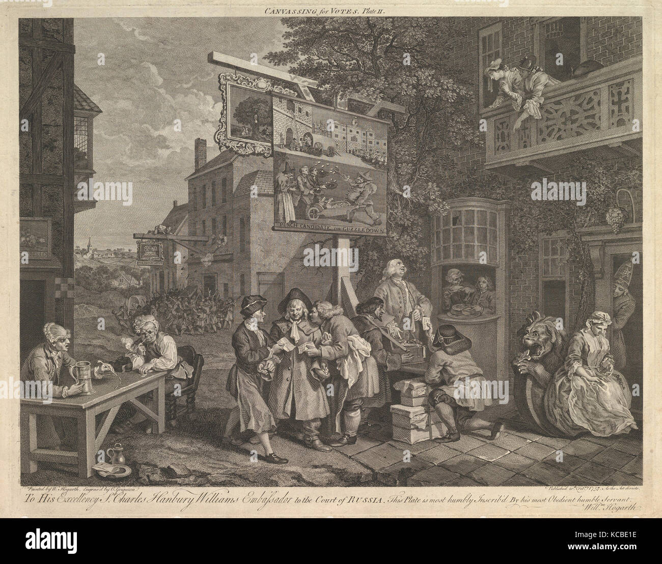Hogarth election 3 of 4 hi-res stock photography and images - Alamy