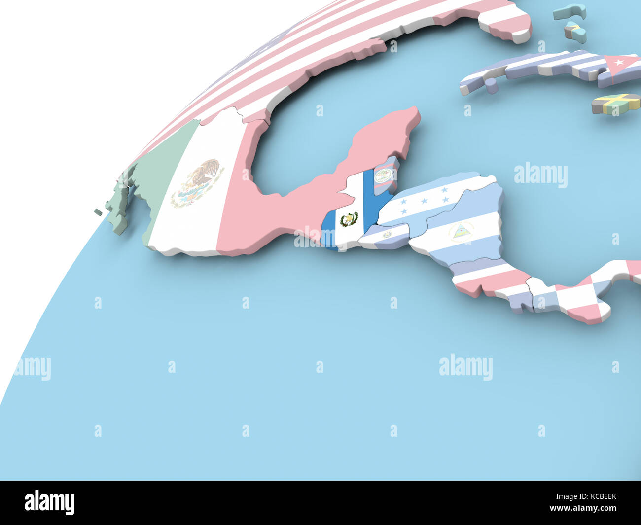 Map guatemala embedded flag hi-res stock photography and images - Alamy