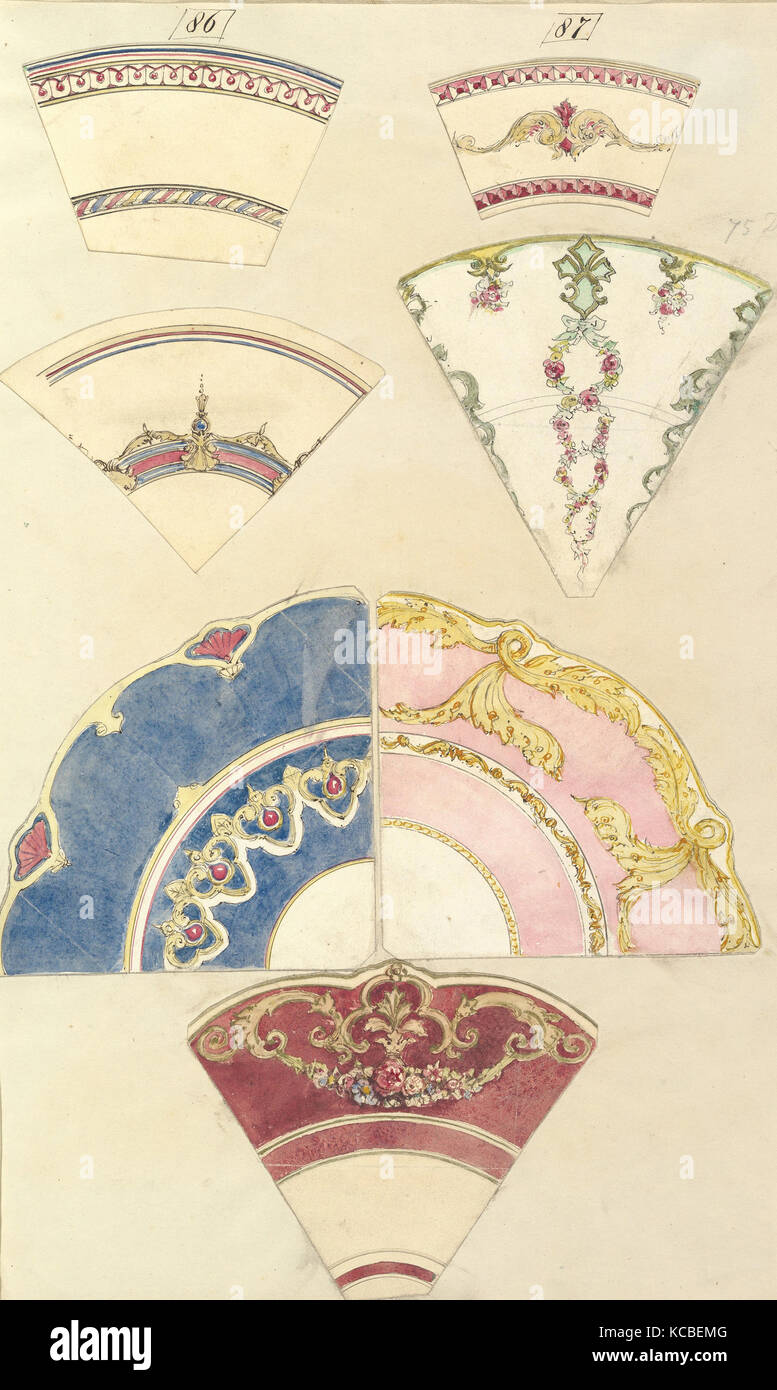 Seven Designs for Decorated Plates, Alfred Henry Forrester Alfred ...