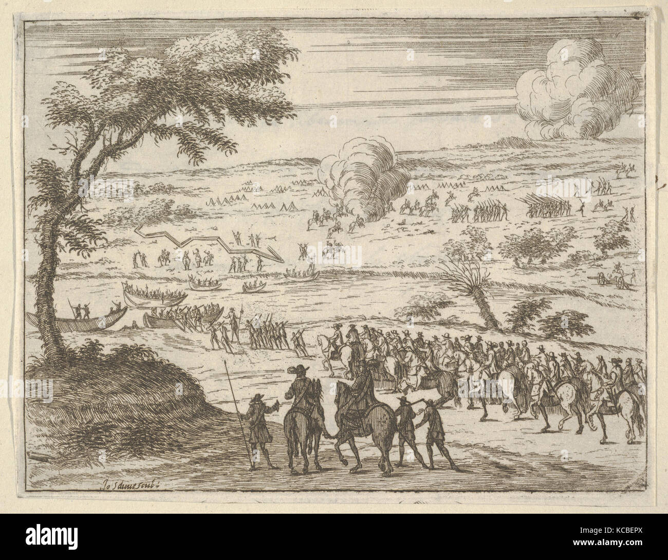Francesco I d'Este Freely Crosses the Po and Takes Up his Sword Against ...