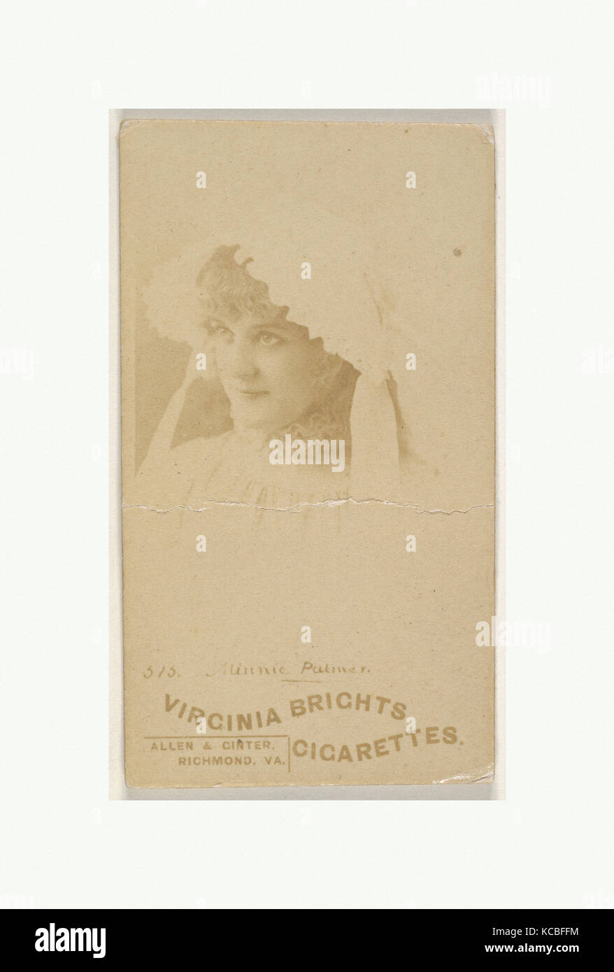Card 515, Minnie Palmer, from the Actors and Actresses series (N45 ...
