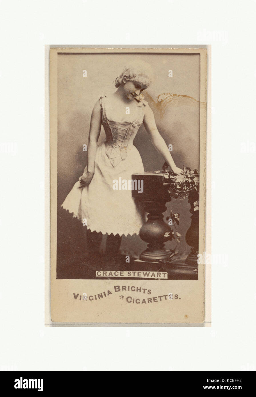 Grace Stewart, from the Actors and Actresses series (N45, Type 6) for ...