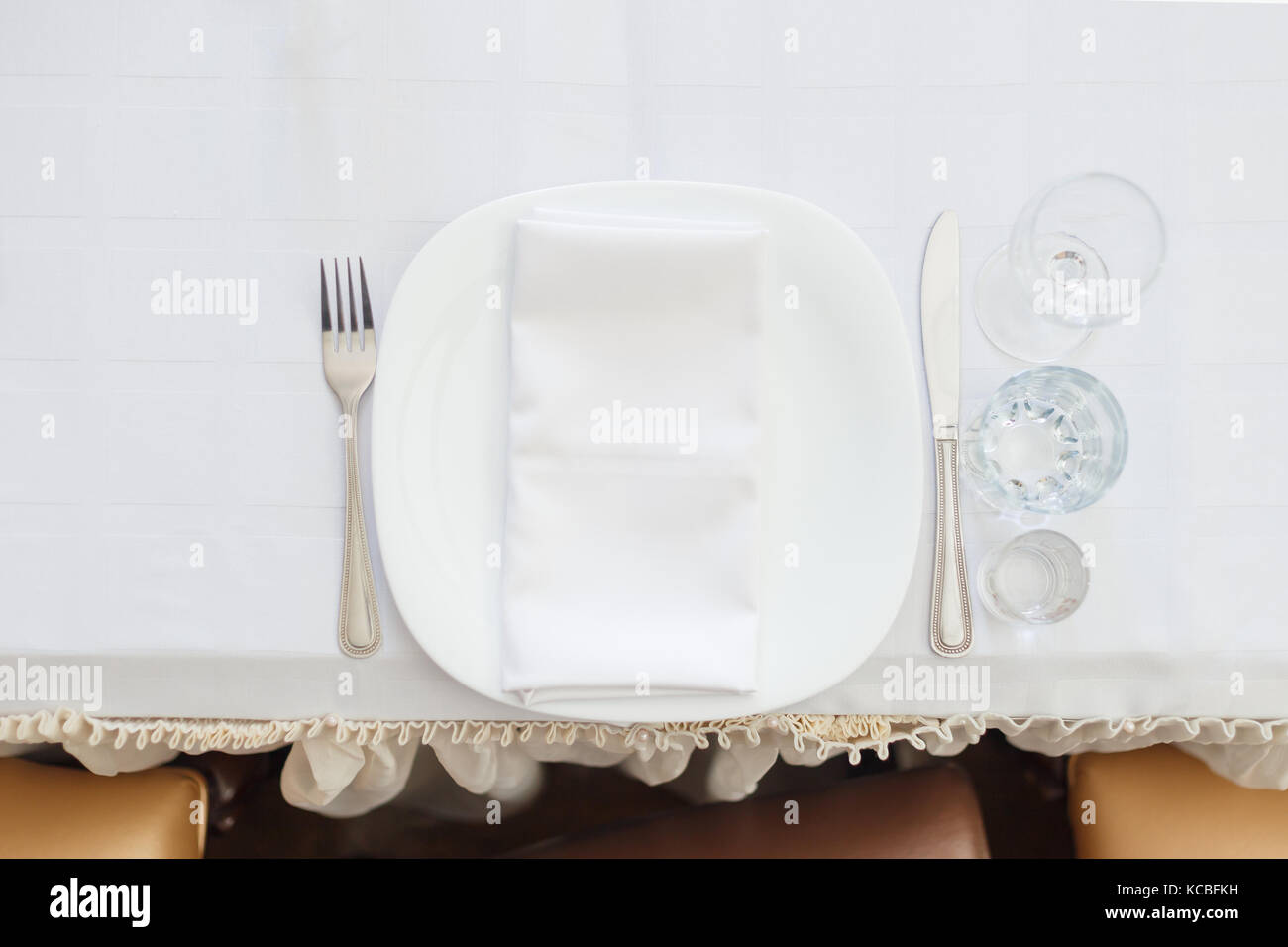 Empty table top view hi-res stock photography and images - Alamy
