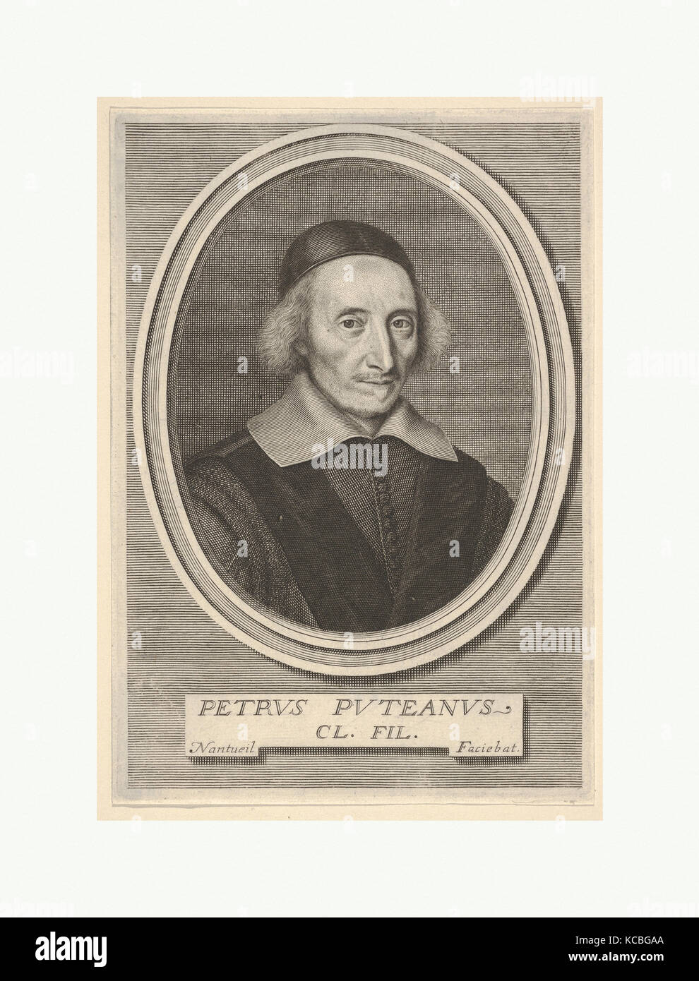 Pierre Dupuy, ca. 1651, Engraving; first state of two (Petitjean ...