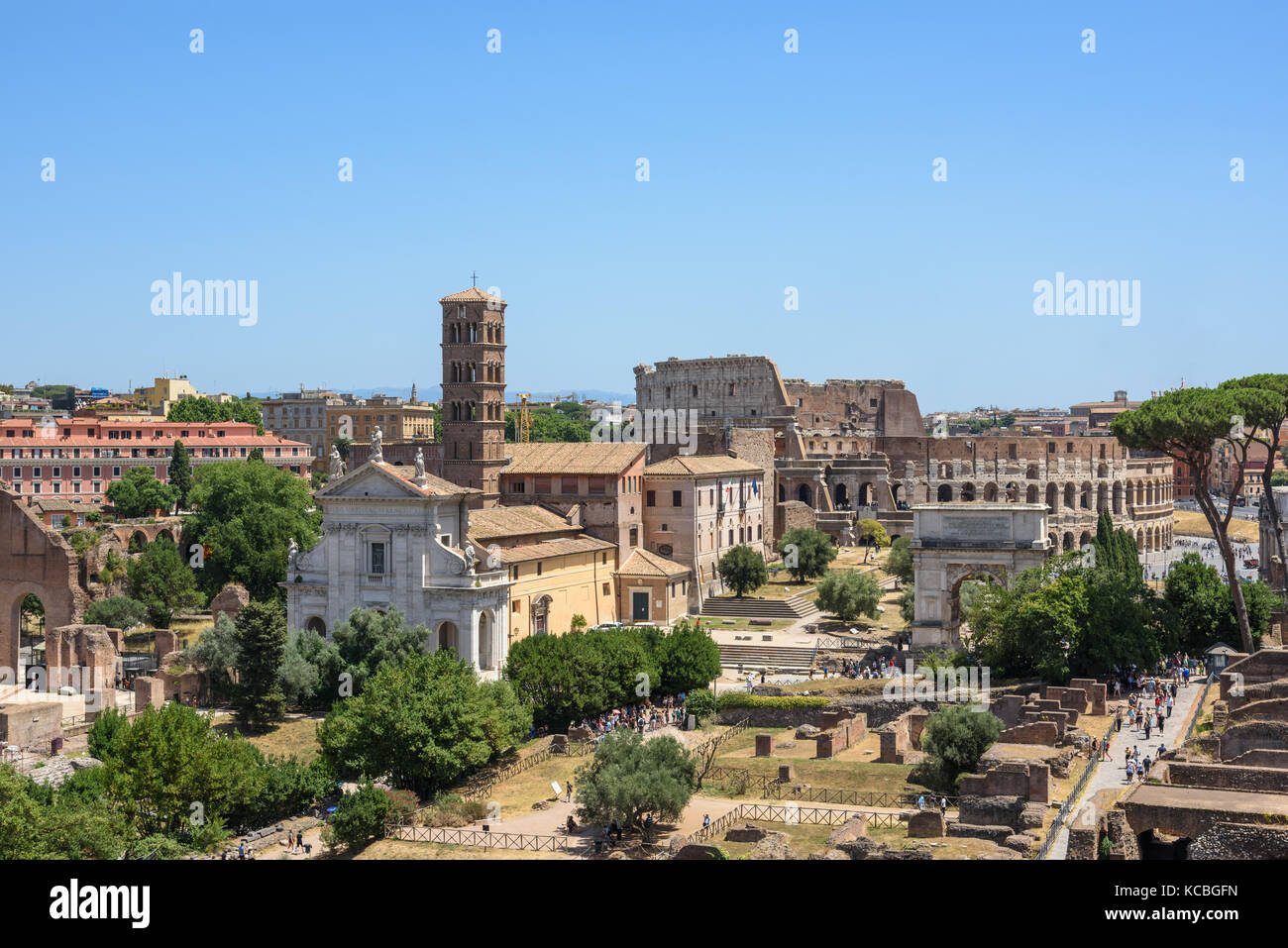 Basilica nova rome hi-res stock photography and images - Alamy