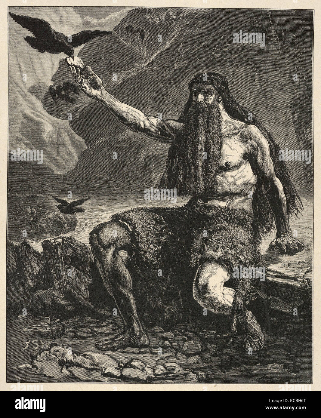 Elijah Bible Painting